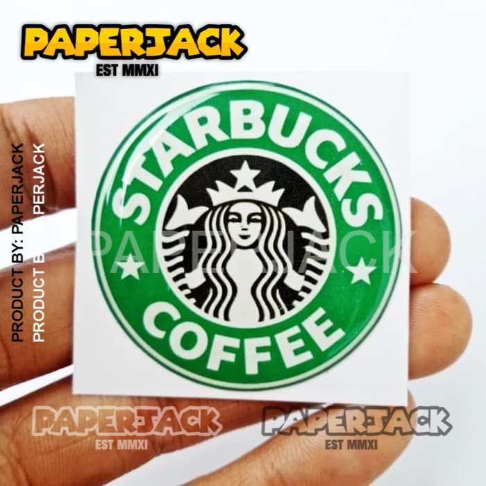 Starbucks EMBLEM, FLEXIBLE embossed RESIN STICKER, IMPORTED QUALITY CAR ...