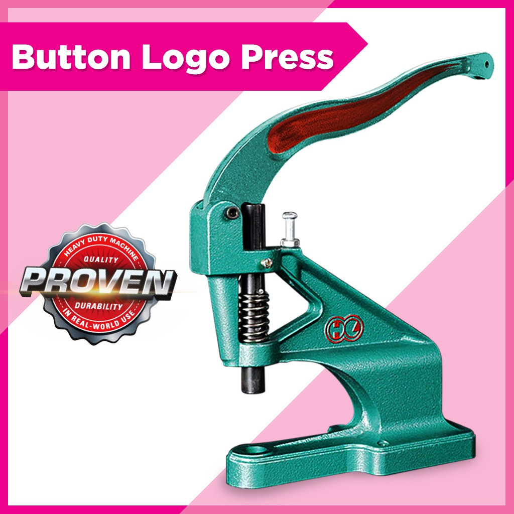 ID Lace Button Logo Press Body Only or with Mold (Green Color) | Shopee ...