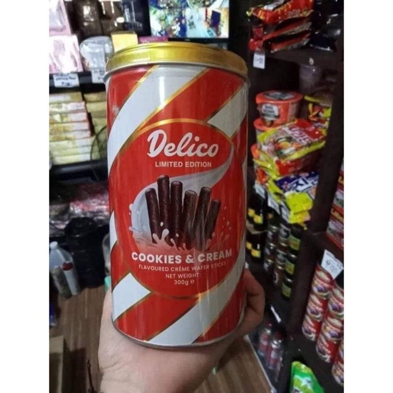 DELICO CREME WAFER : SALTED CARAMEL OR COOKIES AND CREAM 300G LIMITED ...
