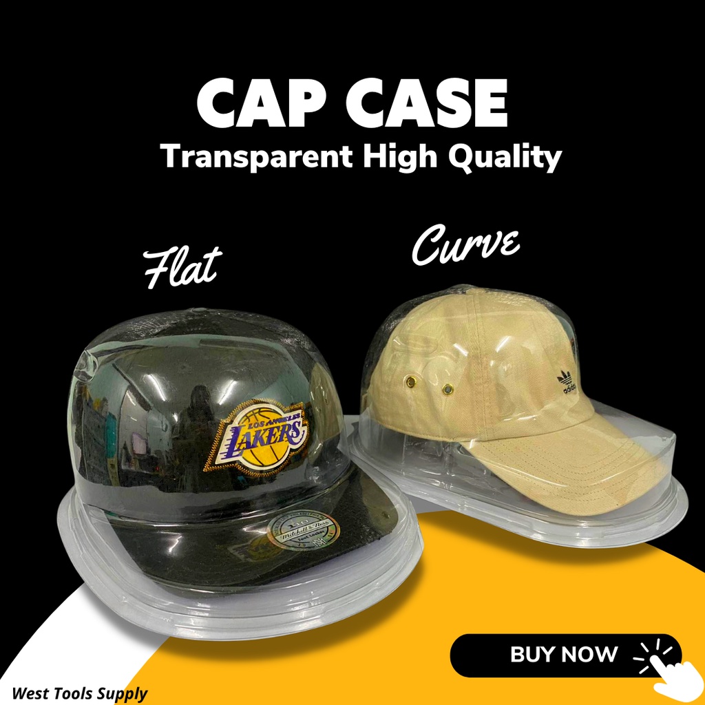 CAP CASE High Quality Cap Plastic Protector for cap Flat Brim & Curve ...