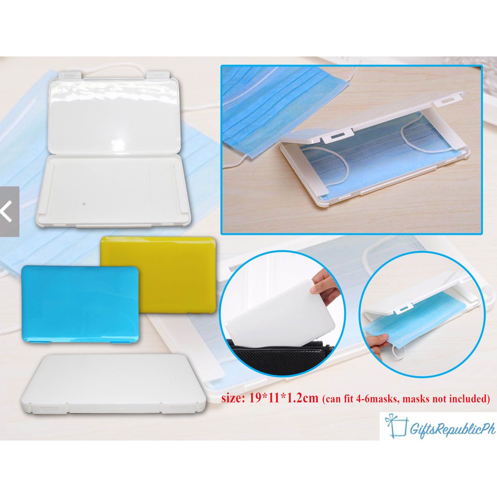 Mask Storage Case, Mask Protective Case with Clip Lock PPE-1371 ...