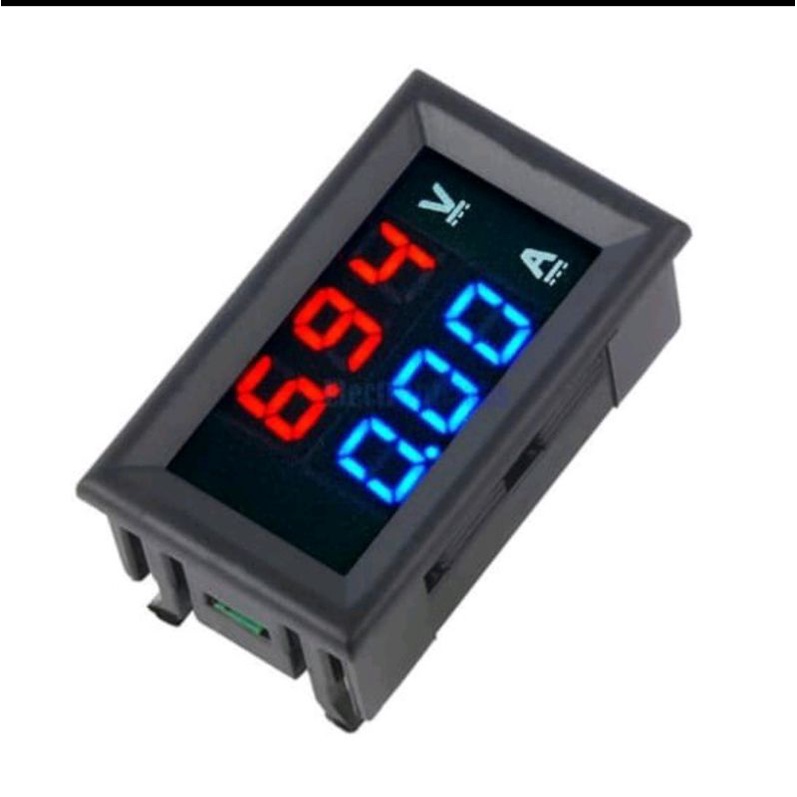 Digital VOLTMETER DC 0-100V 10a VOLT METER Dual Display Voltage Detector 0.28" | Shopee Philippines