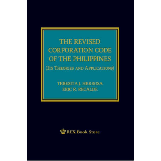 The Revised Corporation Code of the Philippines (2019 Edition) by ...