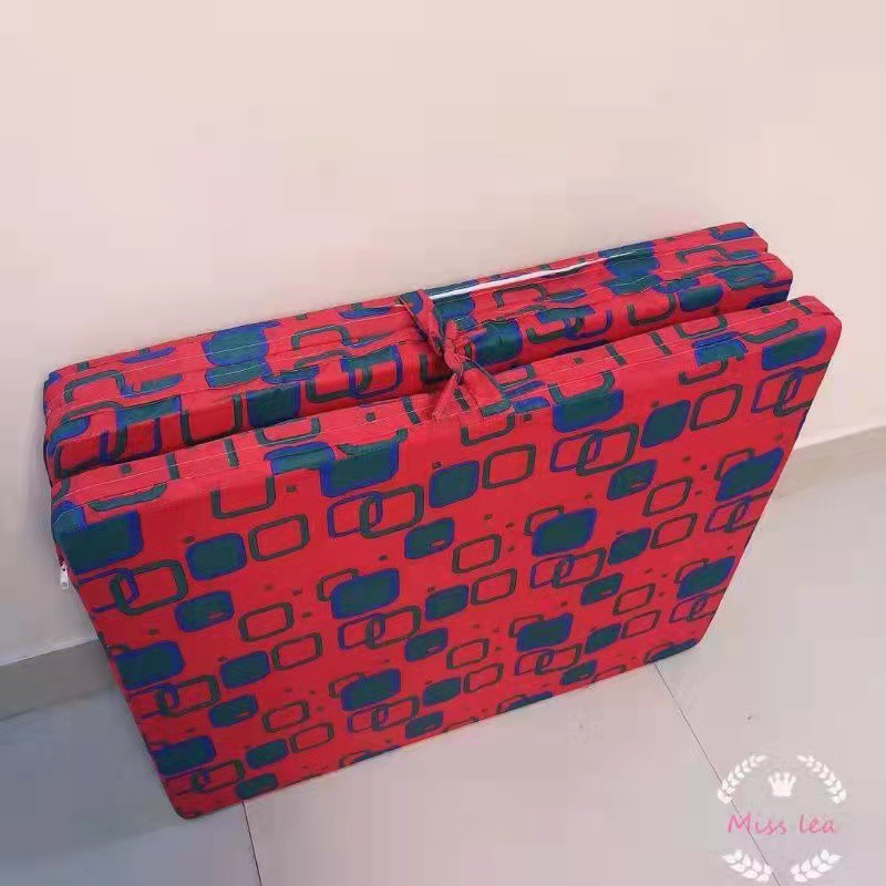 Three ply Foldable foam bed foldable bed | Shopee Philippines