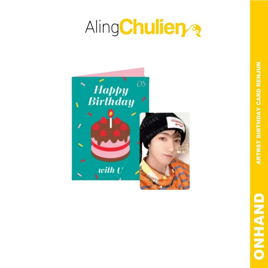 RENJUN NCT DREAM ARTIST BIRTHDAY CARD SMTOWN Official Photocard ...