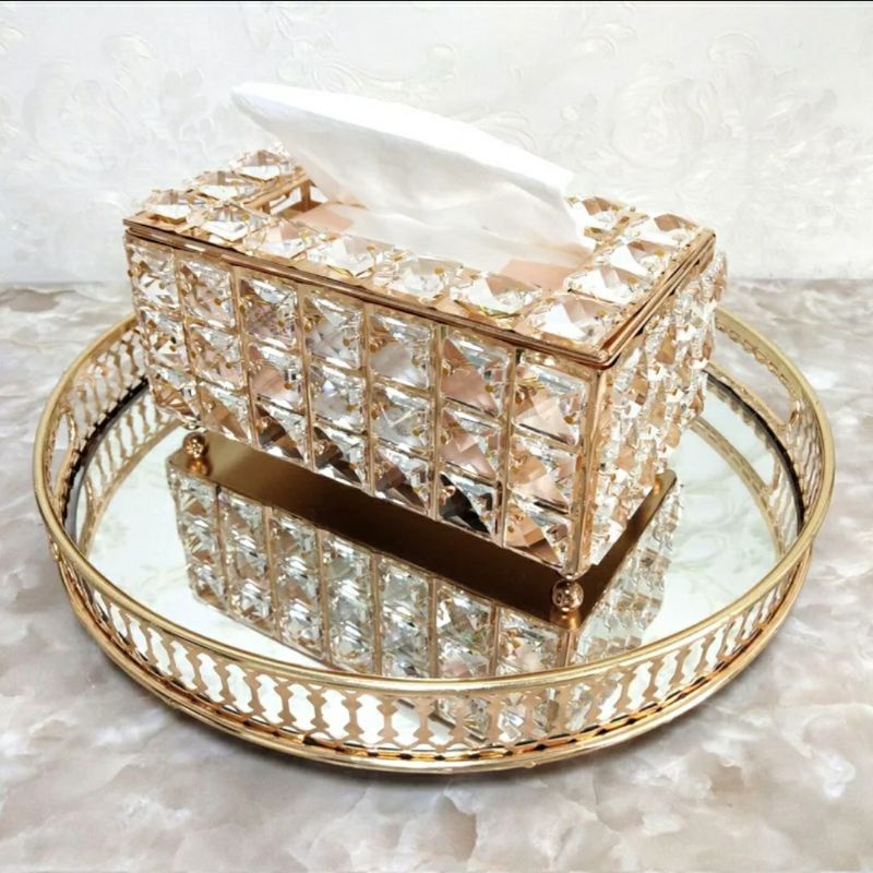 Luxury crystal tissue box, aesthetic tissue box, aesthetic tissue box ...