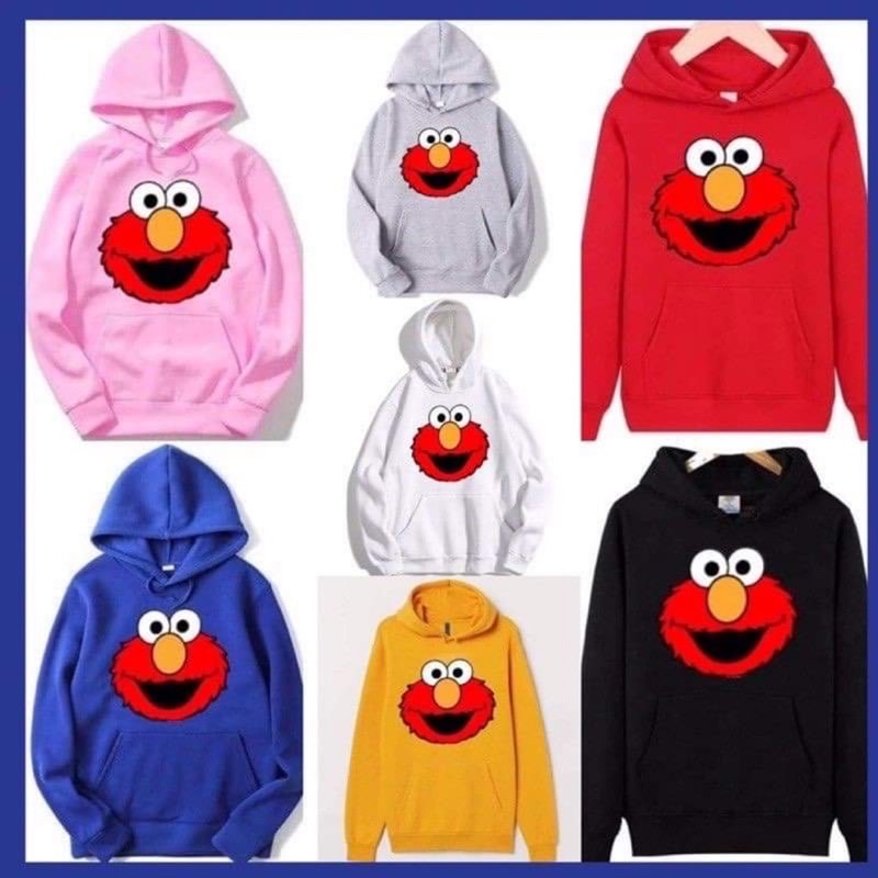 Elmo hoodie jacket unisex highquality | Shopee Philippines