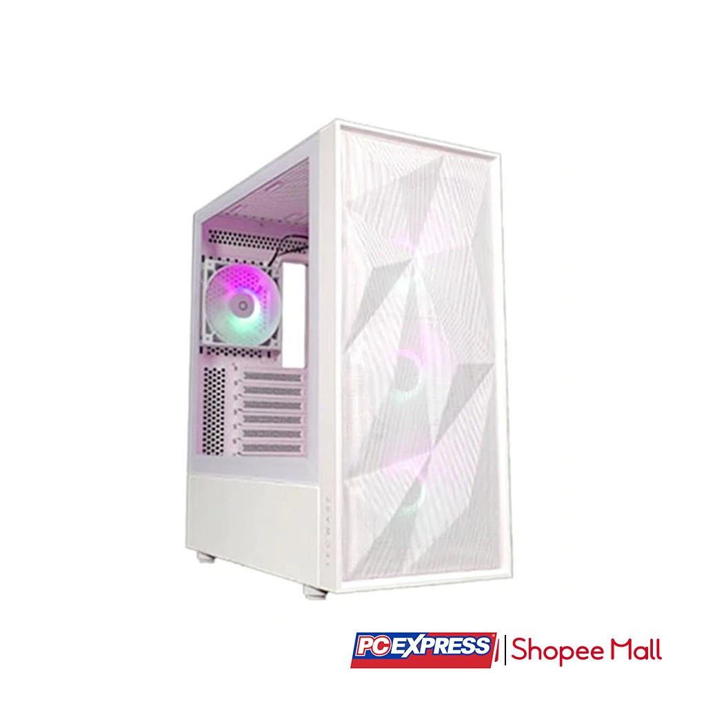 TECWARE FORGE S OMNI WHITE ARGB TG MID DESKTOP CASE | Shopee Philippines