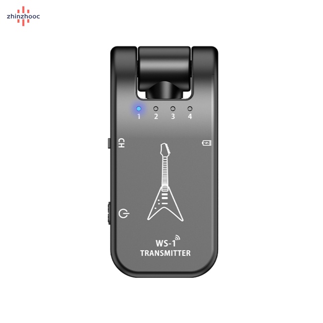vip Guitar Wireless Transmitter Receiver 4 Channels 2.4GHz Electric ...