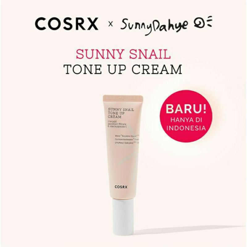 Cosrx Sunny Snail Tone Up Cream 50ml | Shopee Philippines