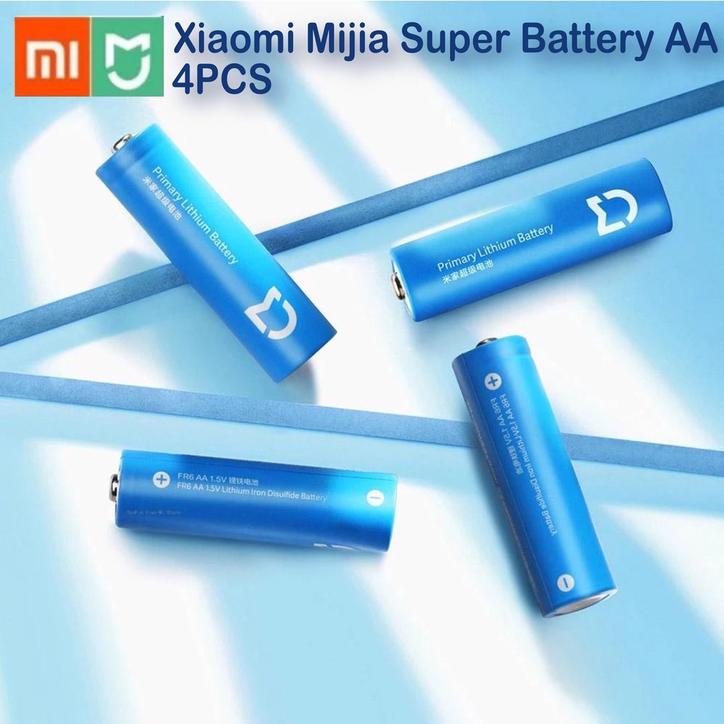 Mijia Super AA Battery 2900mAh 1.5V High Capacity Battery Lithium Iron ...