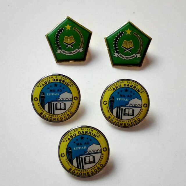 Badge / PIN Brass Cast Resin Safety PIN and MAGNET | Shopee Philippines