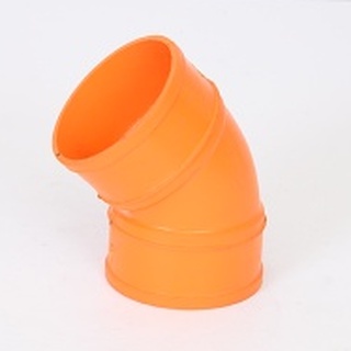 PVC Orange Pipe Fittings EIbow /Clean Out / Coupling 2'' , 3'' , 4 ...