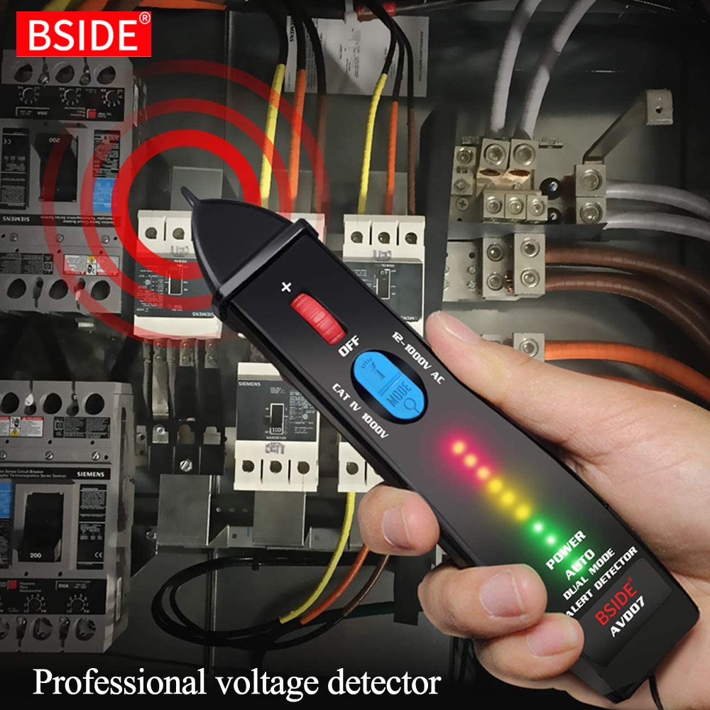 Non-contact Voltage Detector indicator BSIDE AVD07 Smart Electric Pen ...