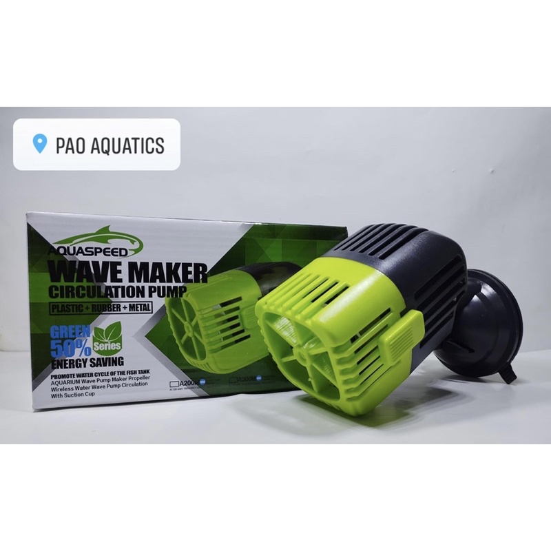 wave maker for aquarium aquaspeed brand (a100m -6w) and (a300m-15w ...