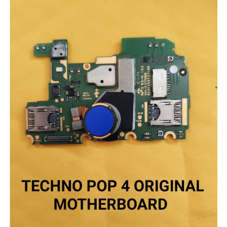 TECHNO POP 4 LTE ORIGINAL MOTHERBOARD | Shopee Philippines