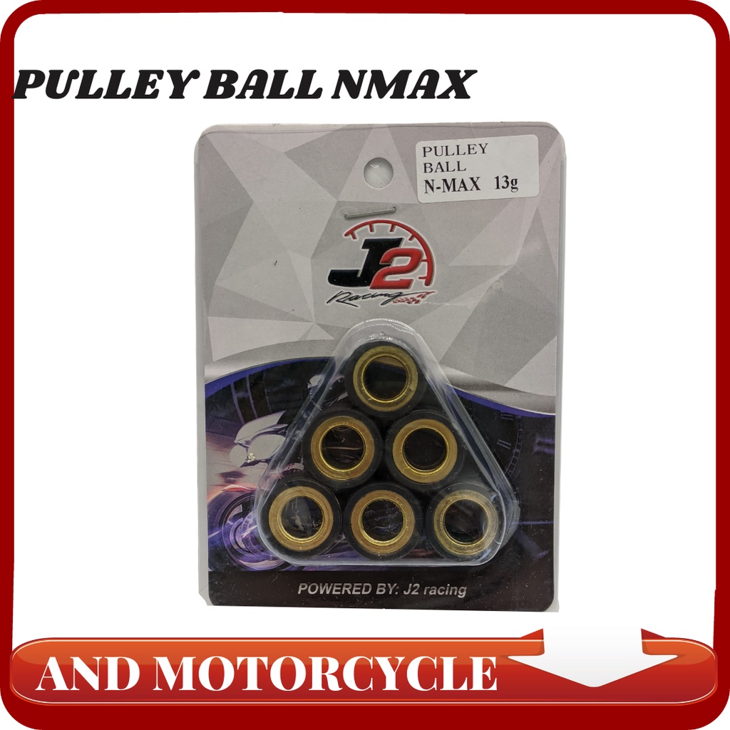 AND MOTORCYCLE PULLEY BALL FOR NMAX/AEROX 6 PCS | Shopee Philippines