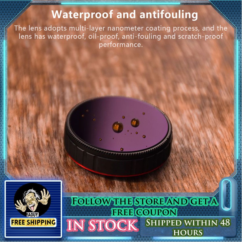 BRDRC Action Camera ND Filter Set ND4 ND8 ND16 ND32 Accessory for Dji ...