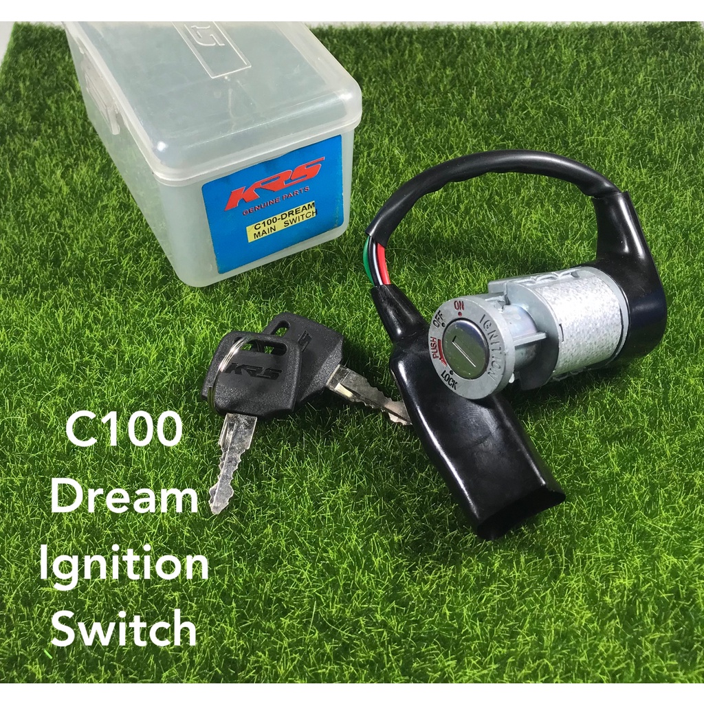 Honda Dream 100 / C100 N Ignition Switch / Main Switch "KRS" | Shopee ...