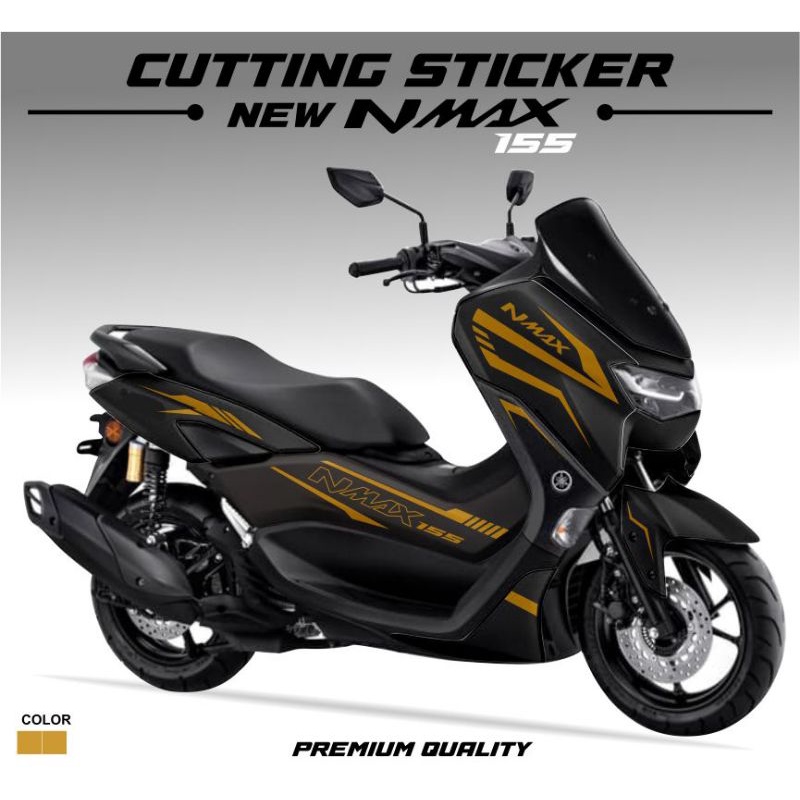 Yamaha NMAX NEW 155 Motorcycle Cutting Trim Sticker | Shopee Philippines