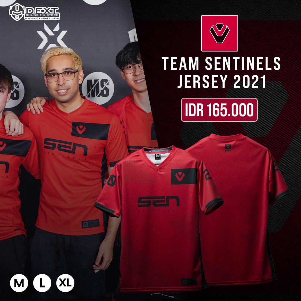 Sentinels Jersey Esport Sentinels 2021 Team Jersey T Shirt | Shopee ...