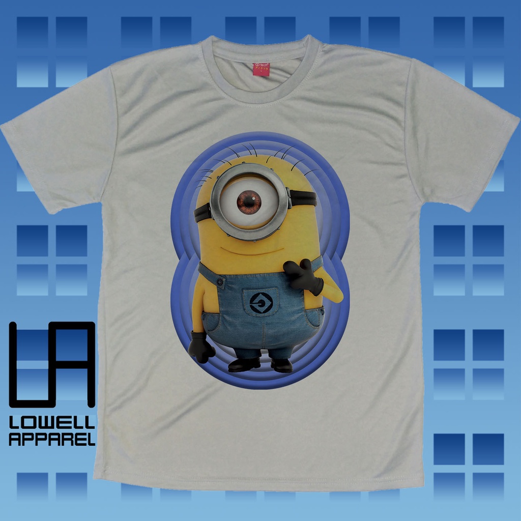 Minions Kevin Stuart Bob Despicable Me Anime Netflix T Tshirt Unisex Sublimation Dri