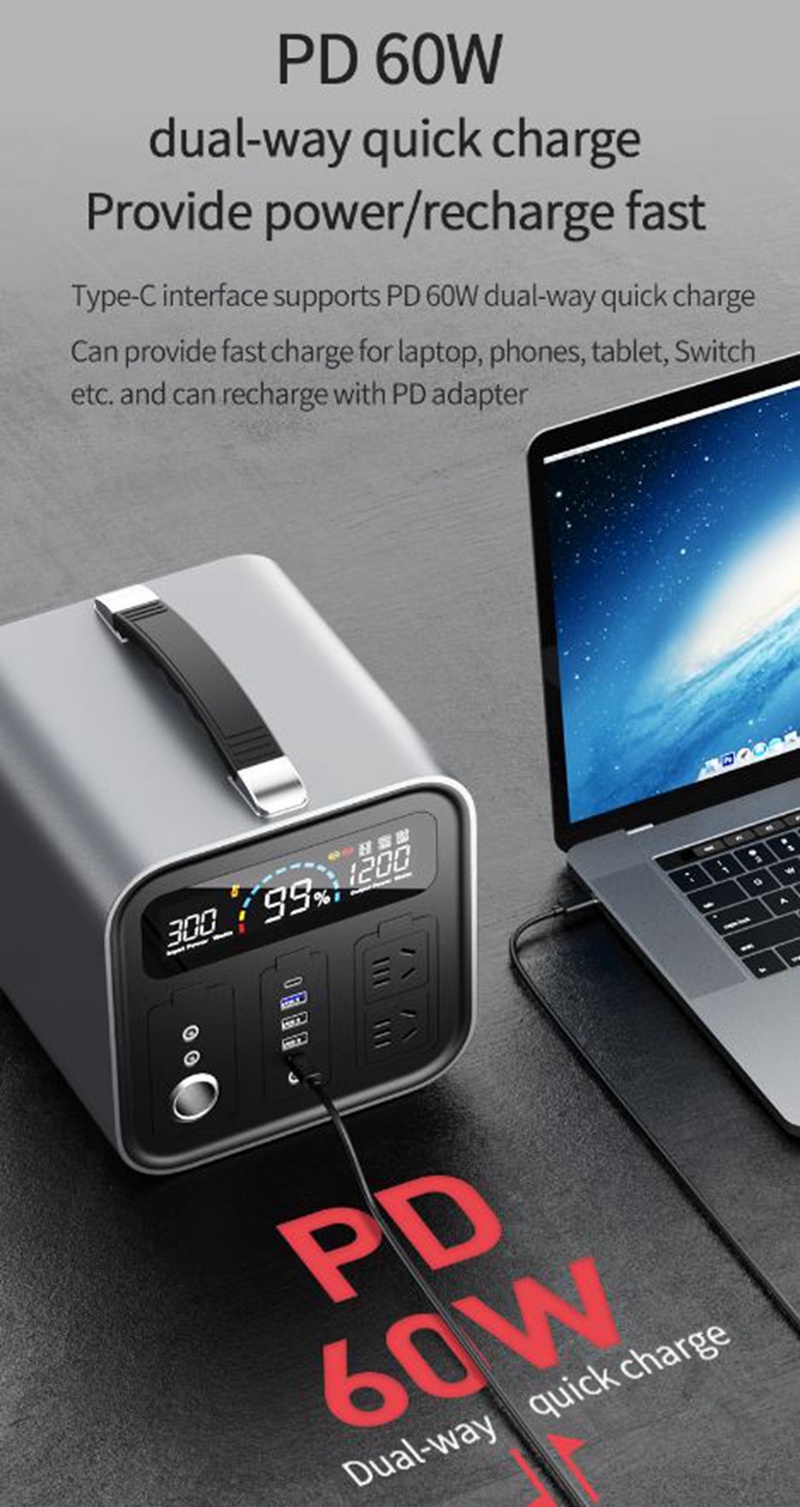 Yoobao En600S 135200mAh Ac600W Pd60W Outdoor Camping Power Station ...