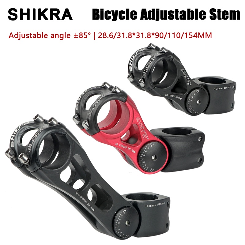 SHIKRA SK01 Bicycle Stem Mtb Power Road Mountain Bike Stem Adjustable ...
