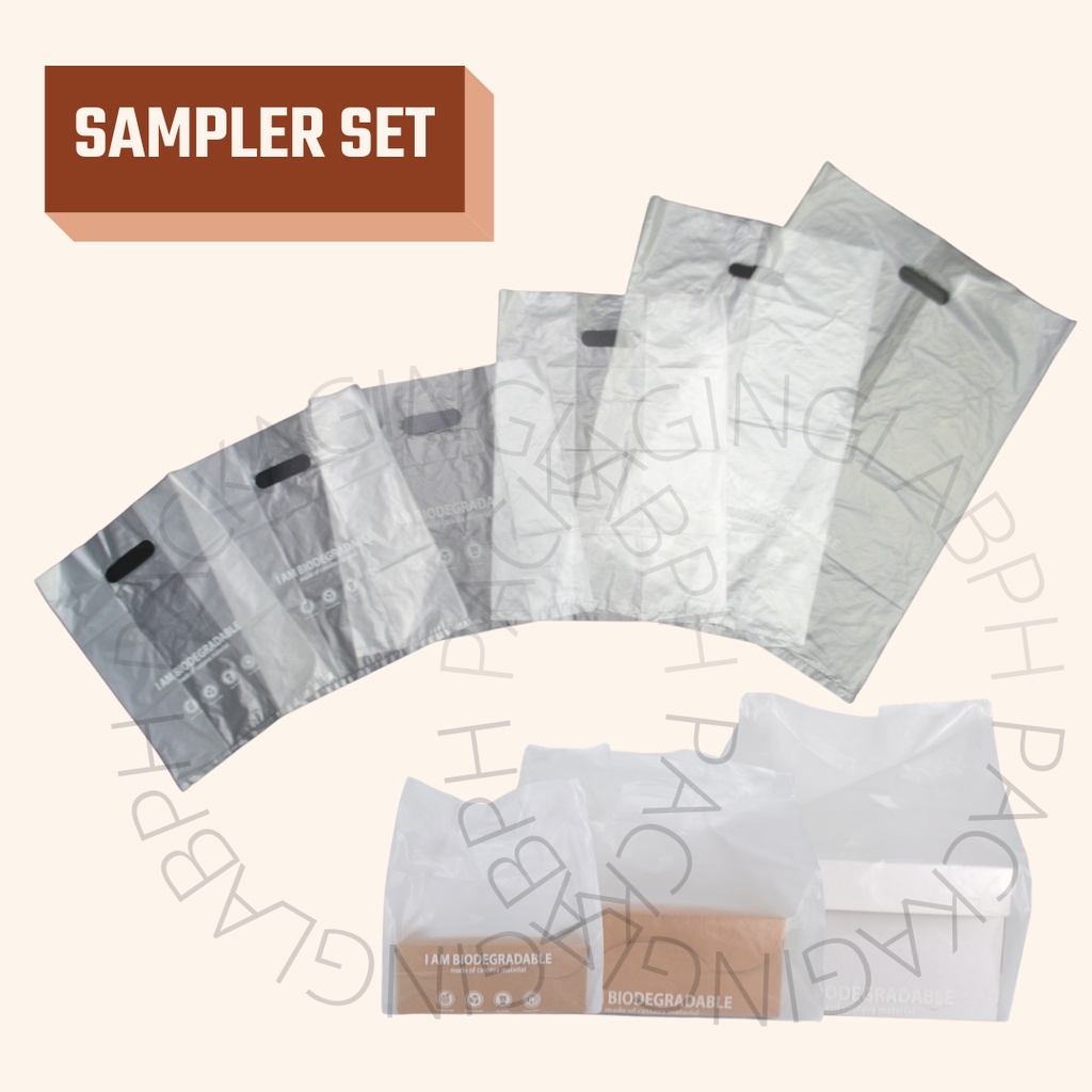 Biodegradable Plastic Bags - Sampler Set | Shopee Philippines