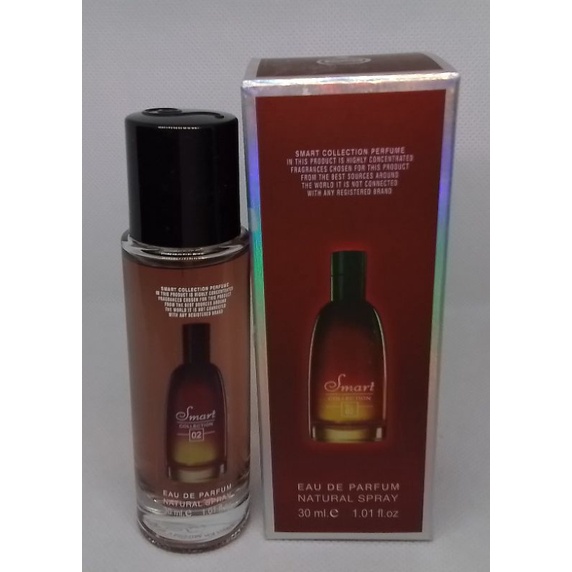 SMART COLLECTION NO. 02 PERFUME FOR MEN 30 ML EDP | Shopee Philippines