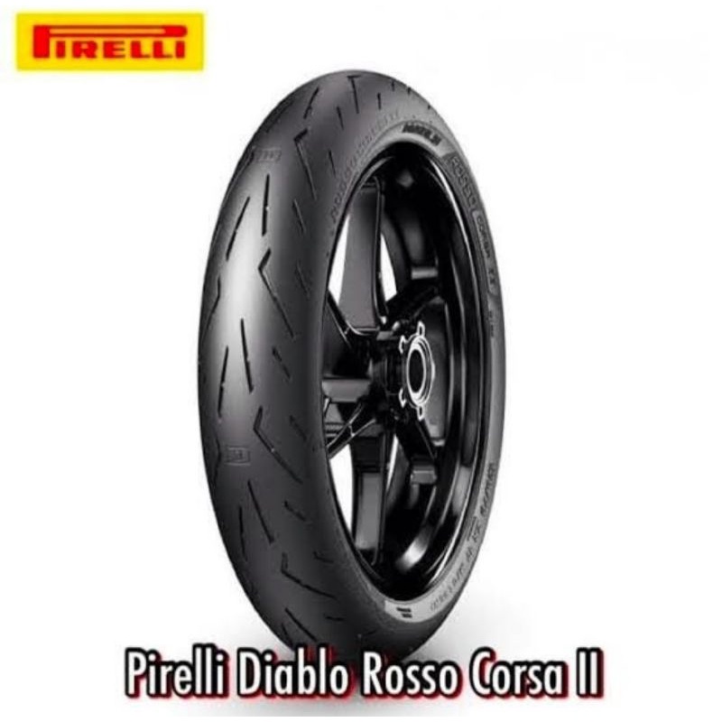 PIRELLI DIABLO ROSSO CORSA TIRE 2 90/80-14 CORSA2 RING 14 R14 R 14 ...