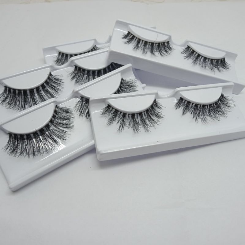 MATA 3d Eyelashes mix 12 pairs (free cover) | Shopee Philippines