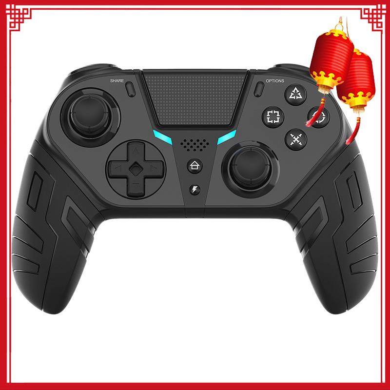 Ipega Bluetooth Gamepad for PS4 and PC Six-Axis Wireless Controller with Headphone Jack Touchpad ...