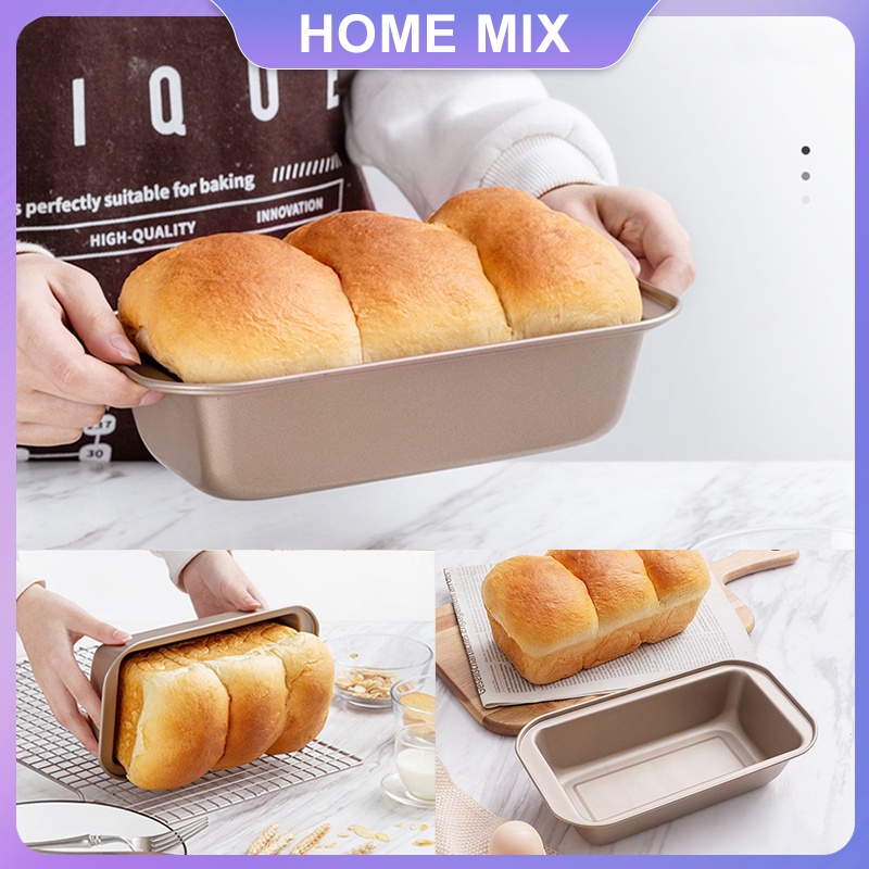Non-stick Cake Molder Toast Pan Easy Demoulding Square Baking Pan ...