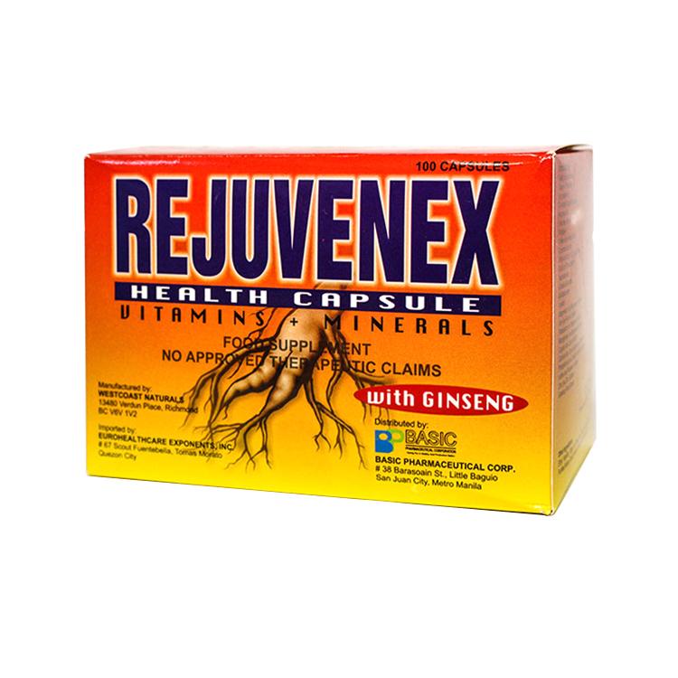 Rejuvenex Capsule - 20s | Shopee Philippines