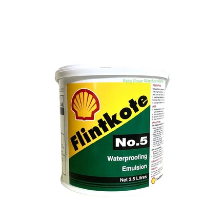 Shell Flintkote No. 5 Waterproofing Emulsion 3.5 Liters | Shopee ...