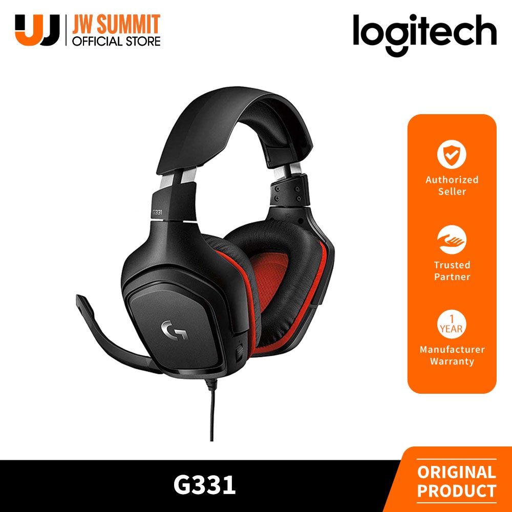 Logitech G331 Multi-Platform Stereo Gaming Headset | Shopee Philippines