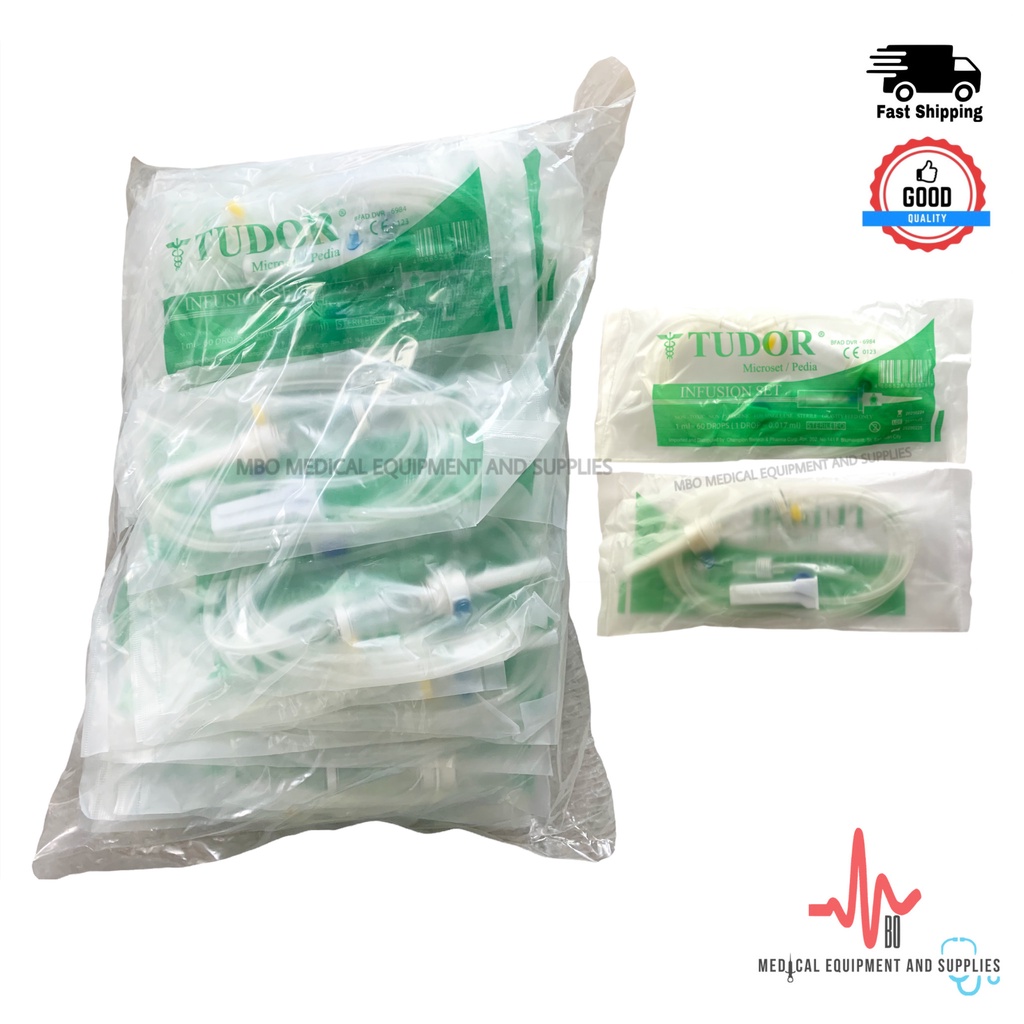 Surgitech/Tudor IV Infusion Set - Microset/Pediatric (25PCS/PACK ...
