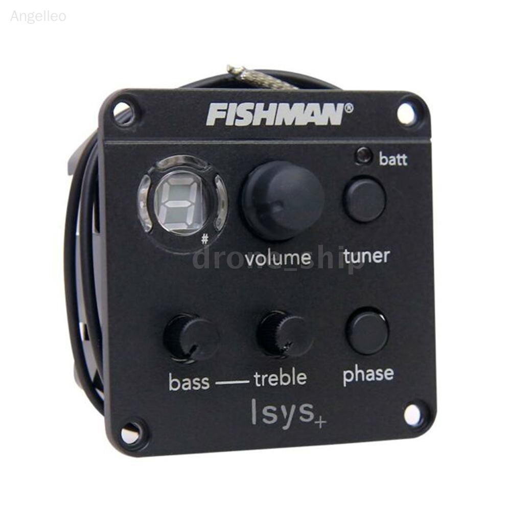 Fishman Equalizer Acoustic Guitar Pickup Preamp EQ Tuner Piezo Pickup ...