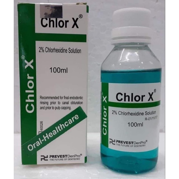 CHLOR-X (Prevest)2% Chlorhexidine Solution 100ml Bottle Oral-Healthcare ...