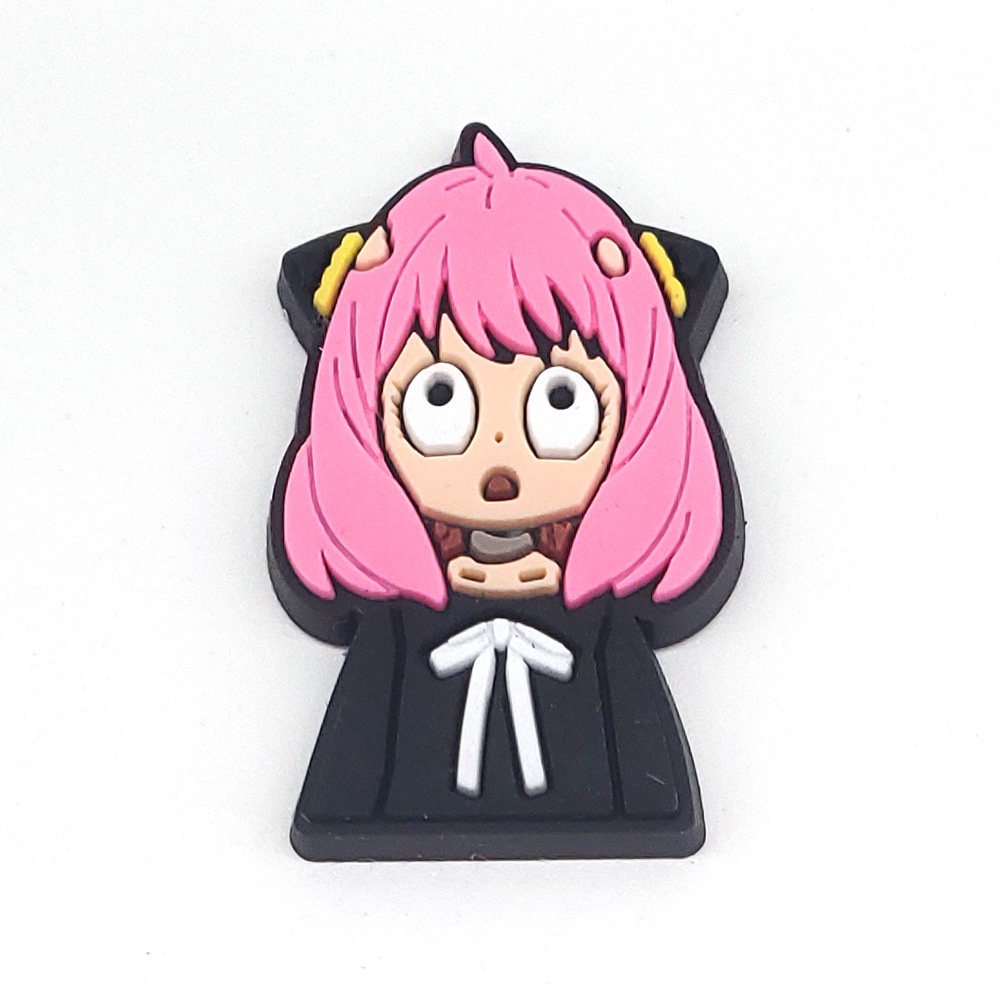 Cartoon Spy X Family Jibits Crocs Anya Jibbitz Charm Anime Shoe Charms ...