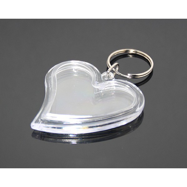 Acrylic sexy heart blank keychain | Shopee Philippines