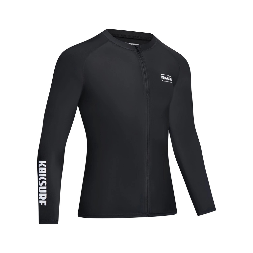 KBK Long Sleeve Rushguard SwimSuit Fit Compression Rash Guard Gym ...