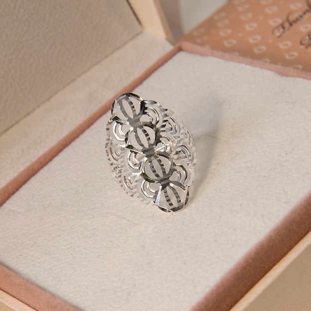Morning Star Top Silver Italy 925 Japanese Ancient Ring Adjustable ...