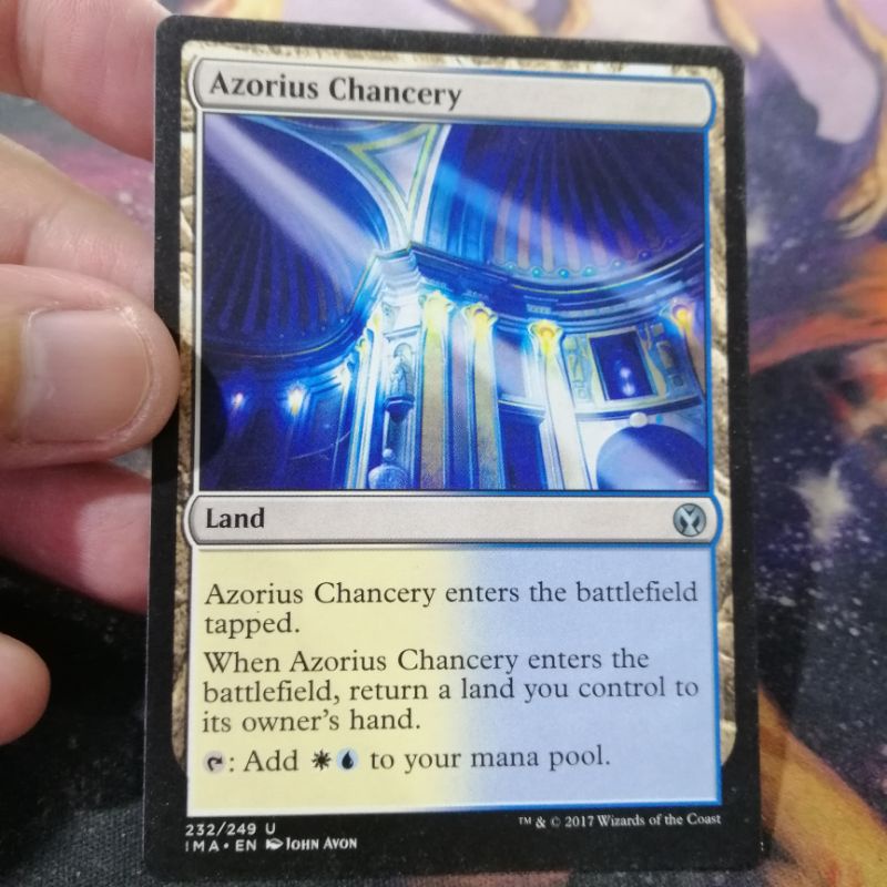 1 RANDOM EXPANSION Azorius chancery MTG card magic commander EDH | Shopee Philippines