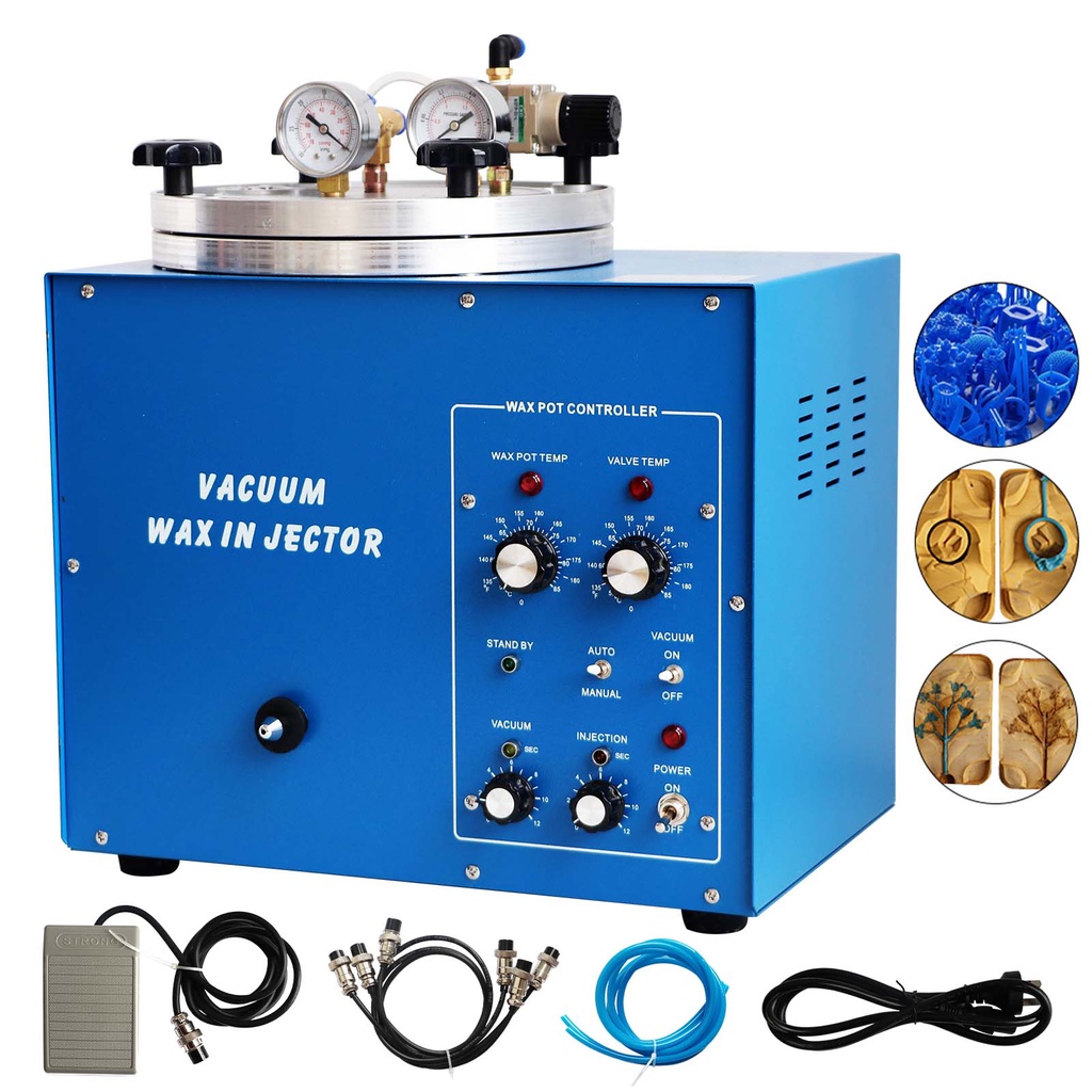 Wax Injector 3KG Tank Wax Injection Machine for Jewelry 510W Wax ...