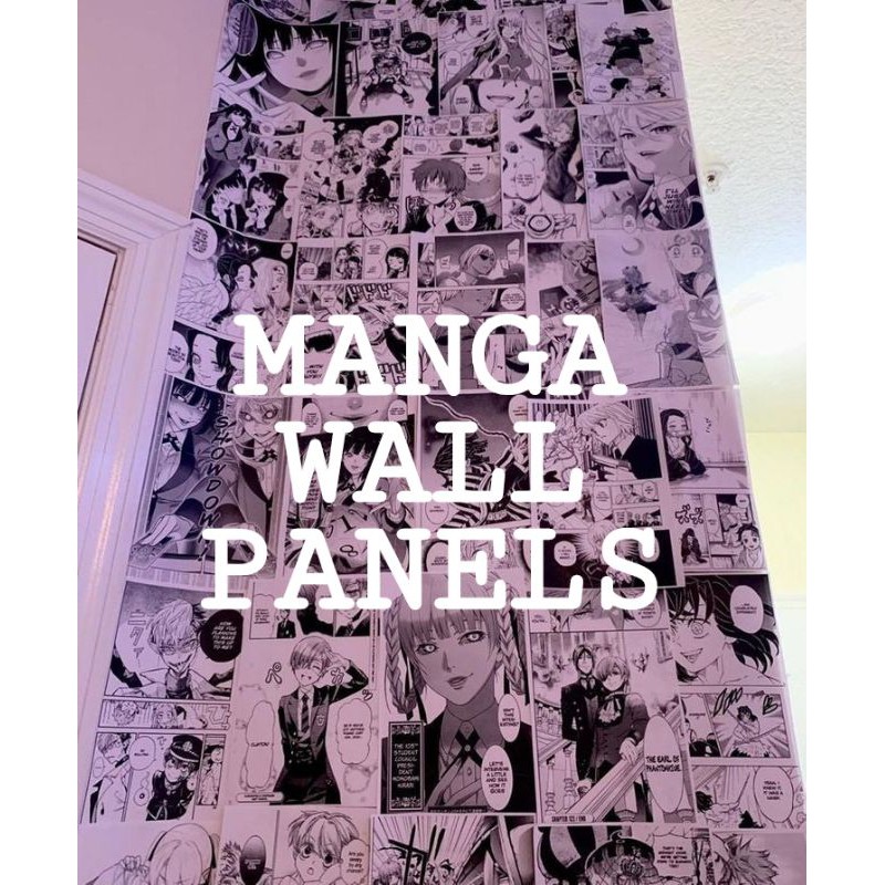 Anime Wall Manga Panels (PLS READ THE DESCRIPTION FIRST BEFORE ORDERING ...