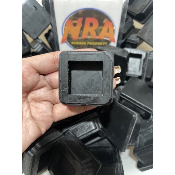 Insert-type 2x2inches Tubular RubberFootings Solid-Materials Goma ...