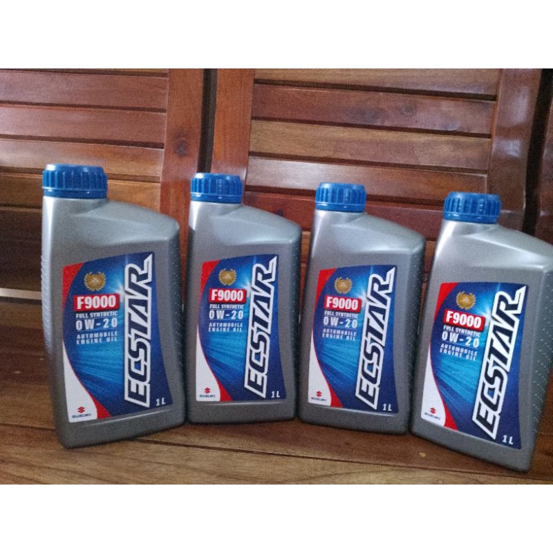 SUZUKI ECSTAR F9000 0w-20 FULL SYNTHETIC AUTOMOBILE ENGINE OIL / 1L ...