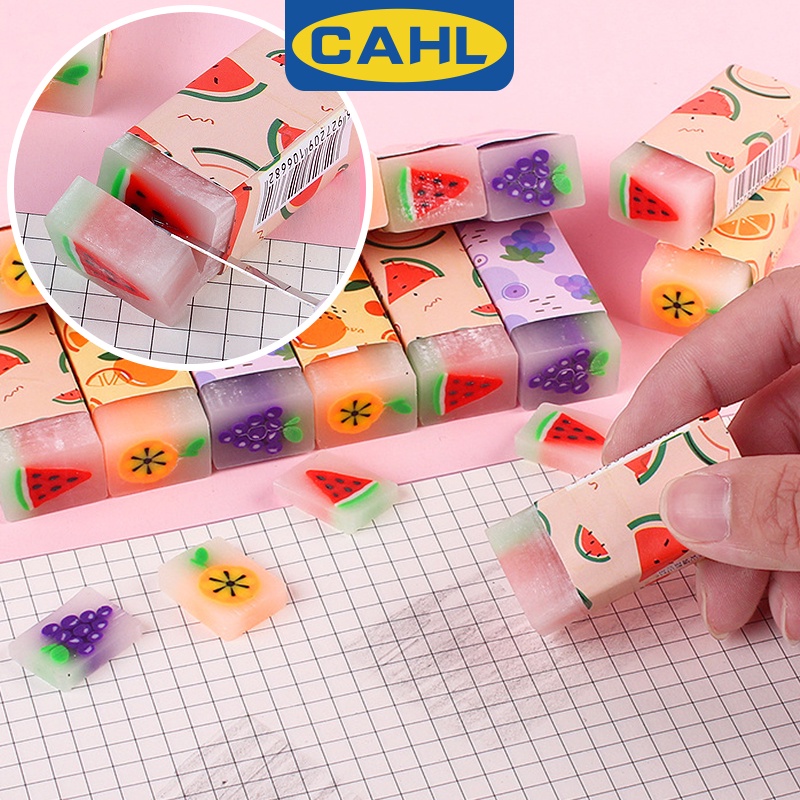 Mini Fruit Eraser Erasers for Kids Cute Pencil Eraser Mini Novelty ...
